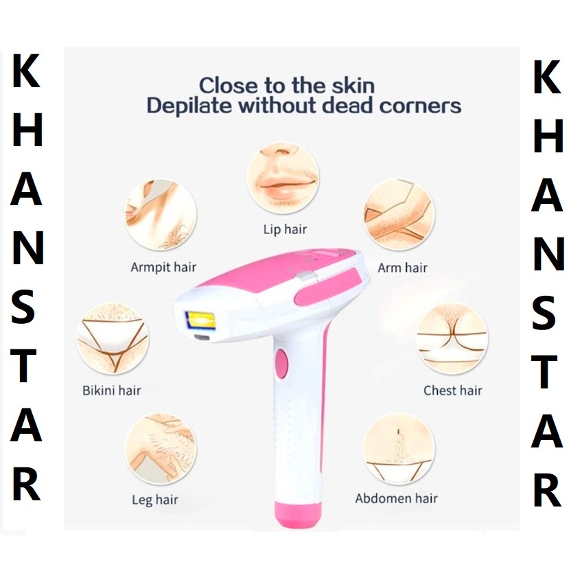Kemei 2 in 1 IPL Laser Hair Removal Machine Laser Epilator Hair Removal ...