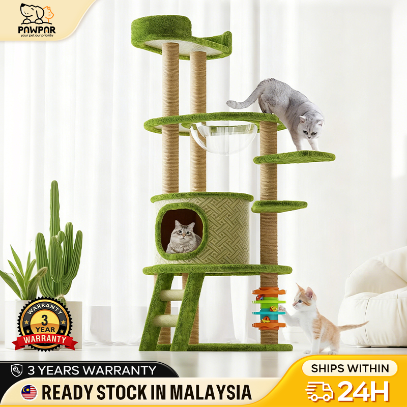 Cat Climbing Frame Large Cat Tree House Space Capsule Cat Jumping ...