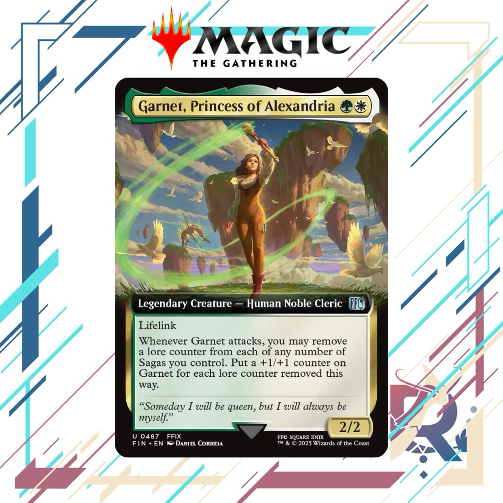 MTG x Final Fantasy : Garnet, Princess of Alexandria (Extended Art ...