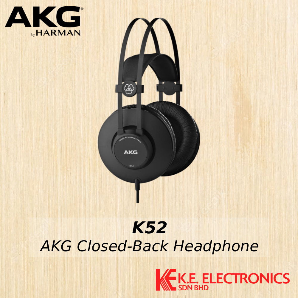 AKG K52/K72/K92 Closed-Back Monitor Headphone | Shopee Malaysia