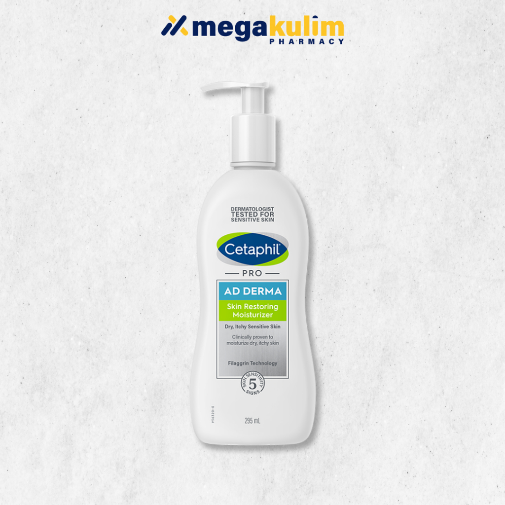 Cetaphil Pro AD Derma Skin Restoring Moisturizer (145mL / 295mL ...