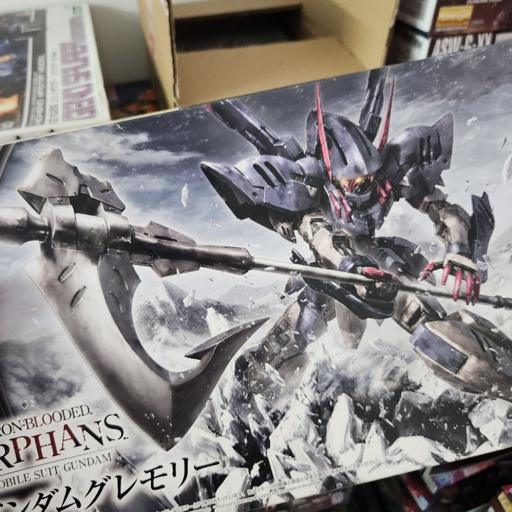 (RARE UNIT) BANDAI HG 1/144 GUNDAM GREMORY / IBO 042 Mobile Suit Iron ...