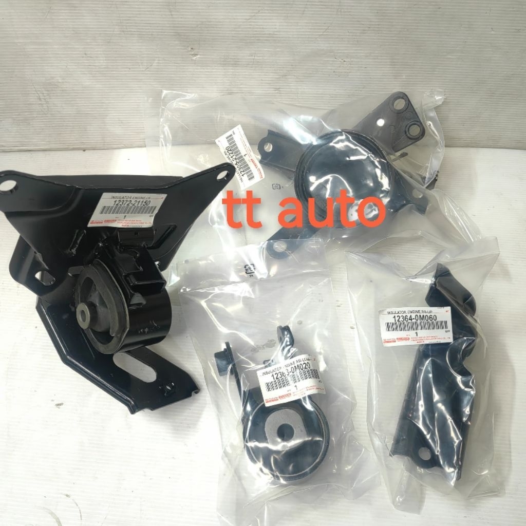 (MADE IN THAILAND) TOYOTA VIOS NCP93, YARIS NCP91 ENGINE MOUNTING 4PCS ...