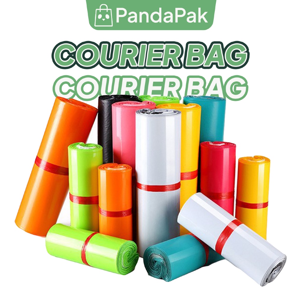 100pcs Beg Kurier Plastik Pos Flyers Envelope Courier Bag Postage ...