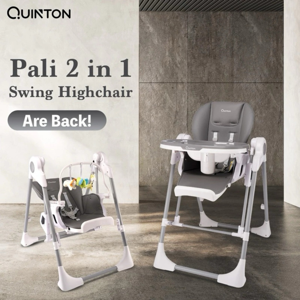 💥FREE SHIPPING💥 Quinton Pali 2 in 1 Swing High Chair Highchair Baby ...