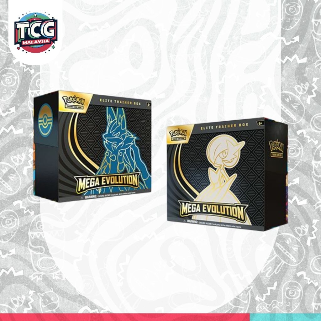 ELITE TRAINER BOX POKEMON MEGA EVOLUTION [ENG VER.] | Shopee Malaysia