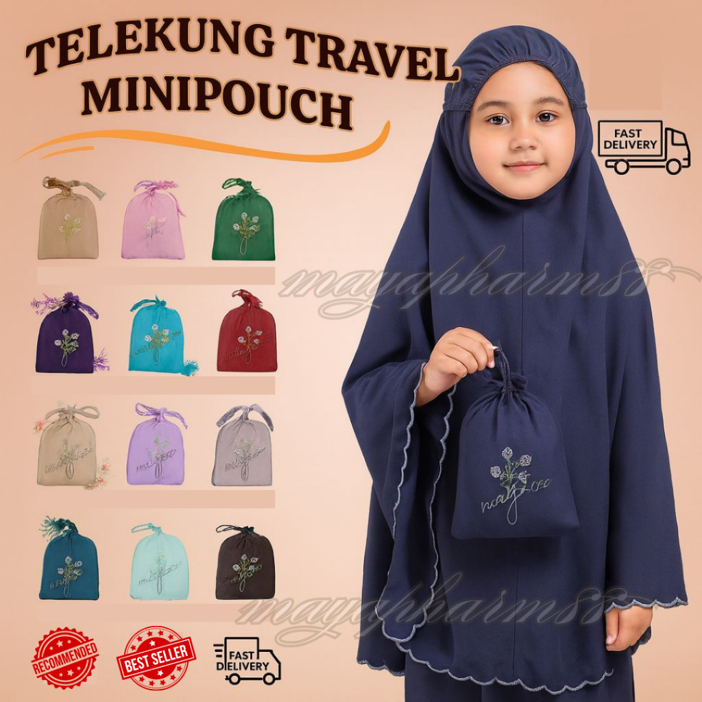 TELEKUNG TRAVEL KANAK KANAK ADA POUCH BEG / TELEKUNG BUDAK TRAVEL POUCH ...