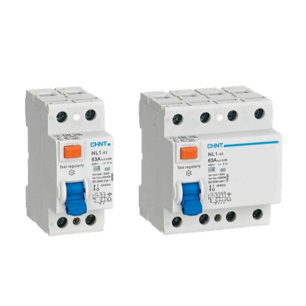CHINT 2P / 4P 63A ELCB / RCCB (NL1-63) - 30MA , 100MA , 300MA | Shopee ...