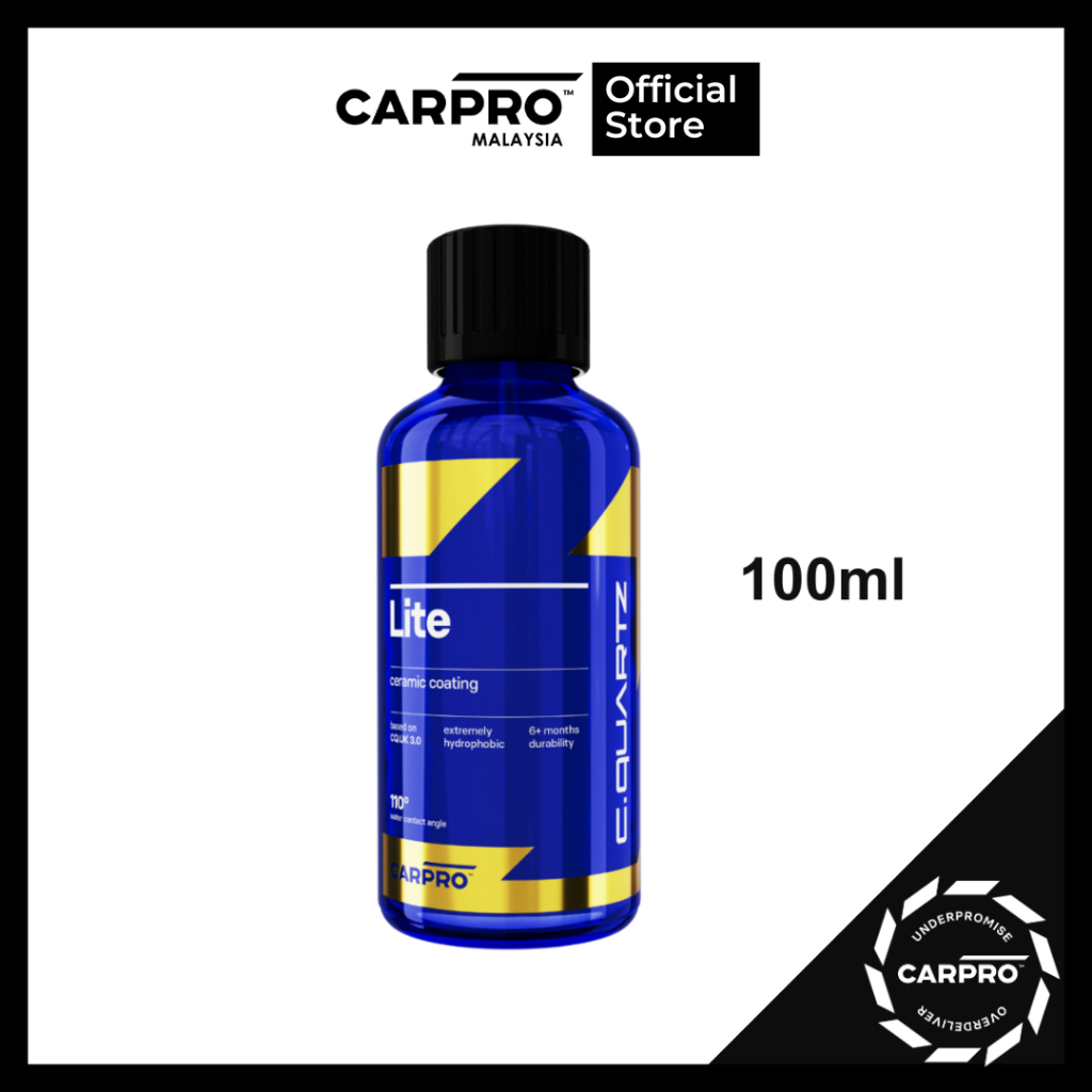 CARPRO CQuartz Lite (100ml) - Ceramic Quartz Paint Coating - DIY ...