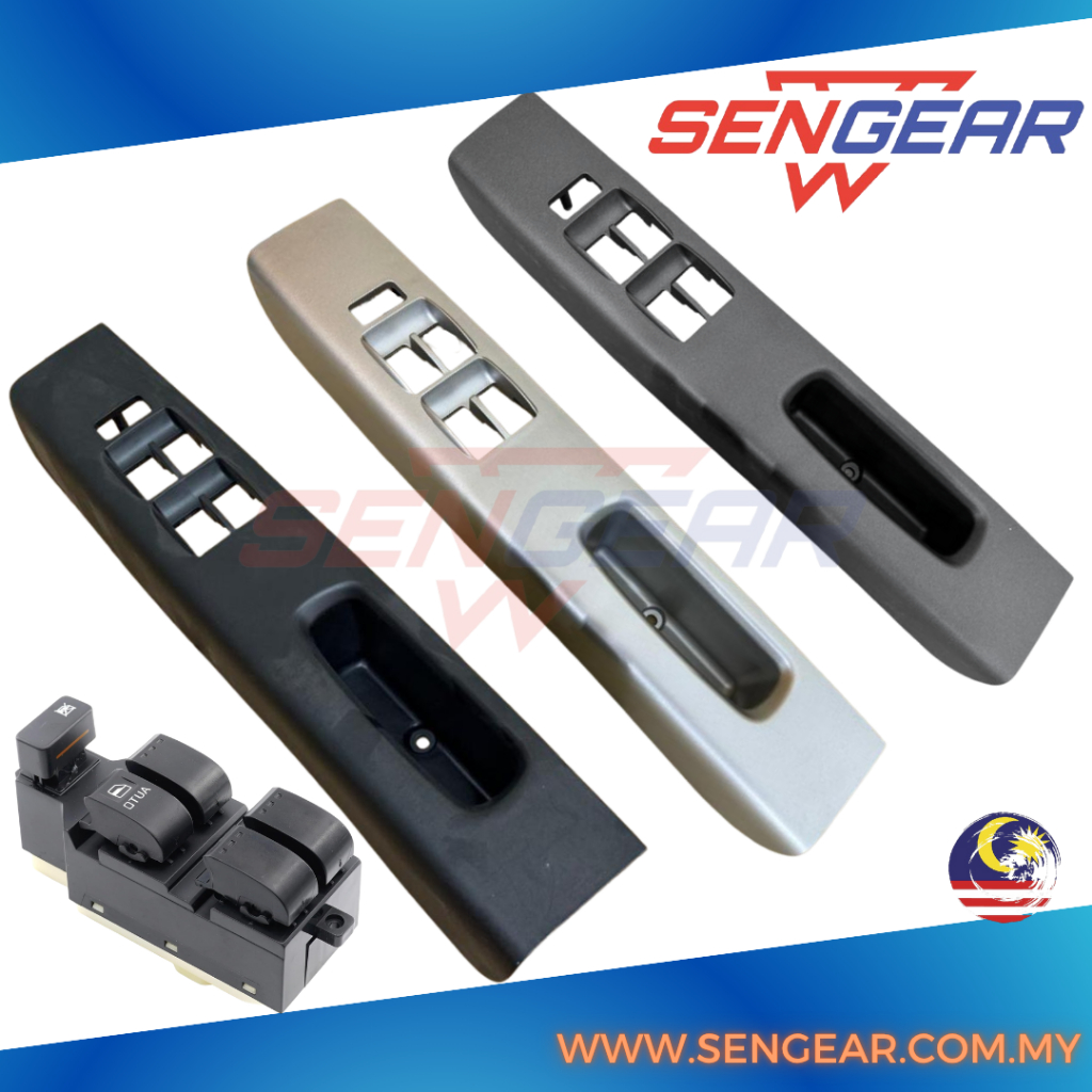 【Perodua Myvi Old Model ( 2005–2011 )】Power Window Master Main Switch ...