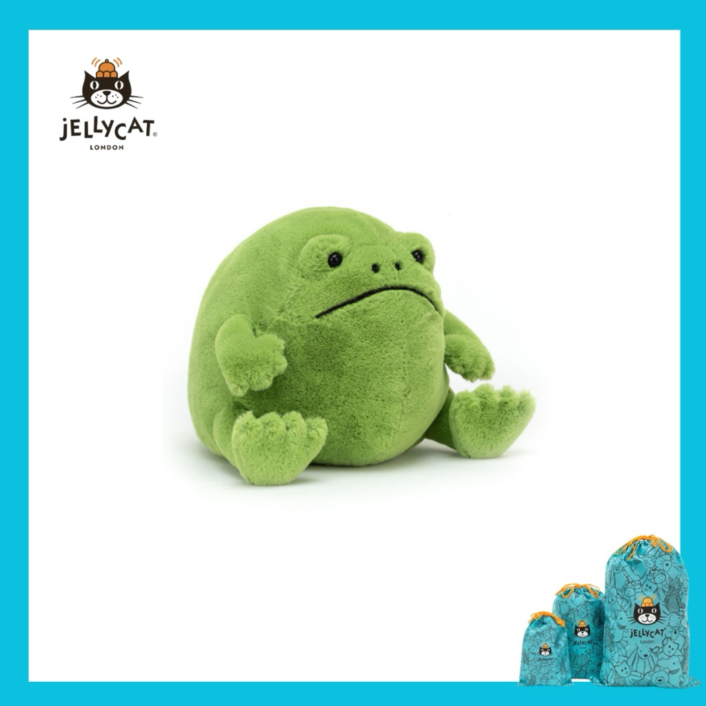Authentic Jellycat Ricky Rain Frog Plushie | Shopee Malaysia