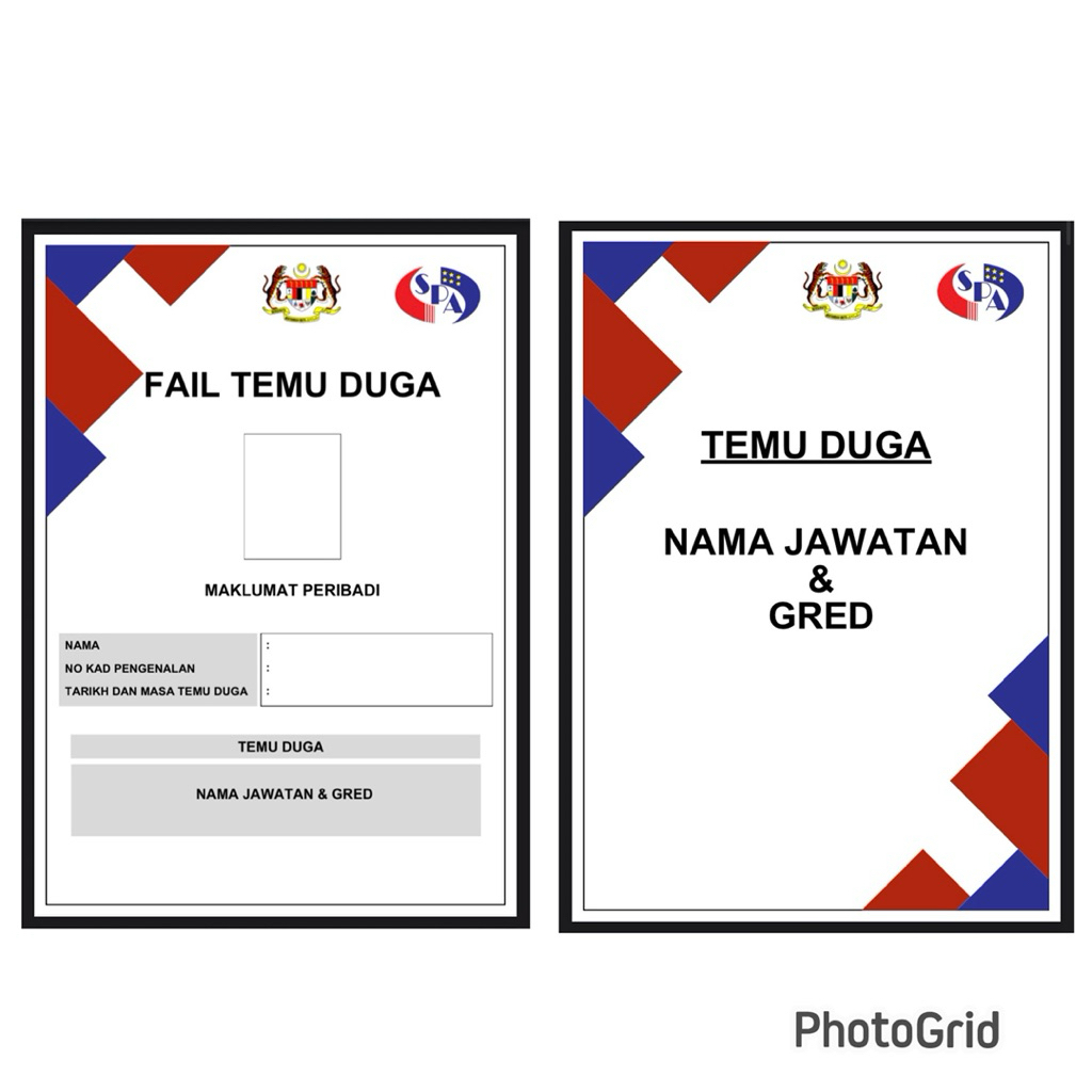 TEMPLATE FAIL SPA | EDITABLE CANVA & PDF | MUDAH DIGUNAKAN | UPAH BUAT ...