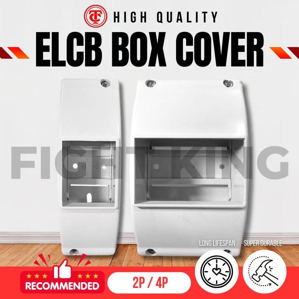 TC ELCB / RCCB Cover PVC Enclosure Box for 2 Pole / 4 Pole RCCB ...