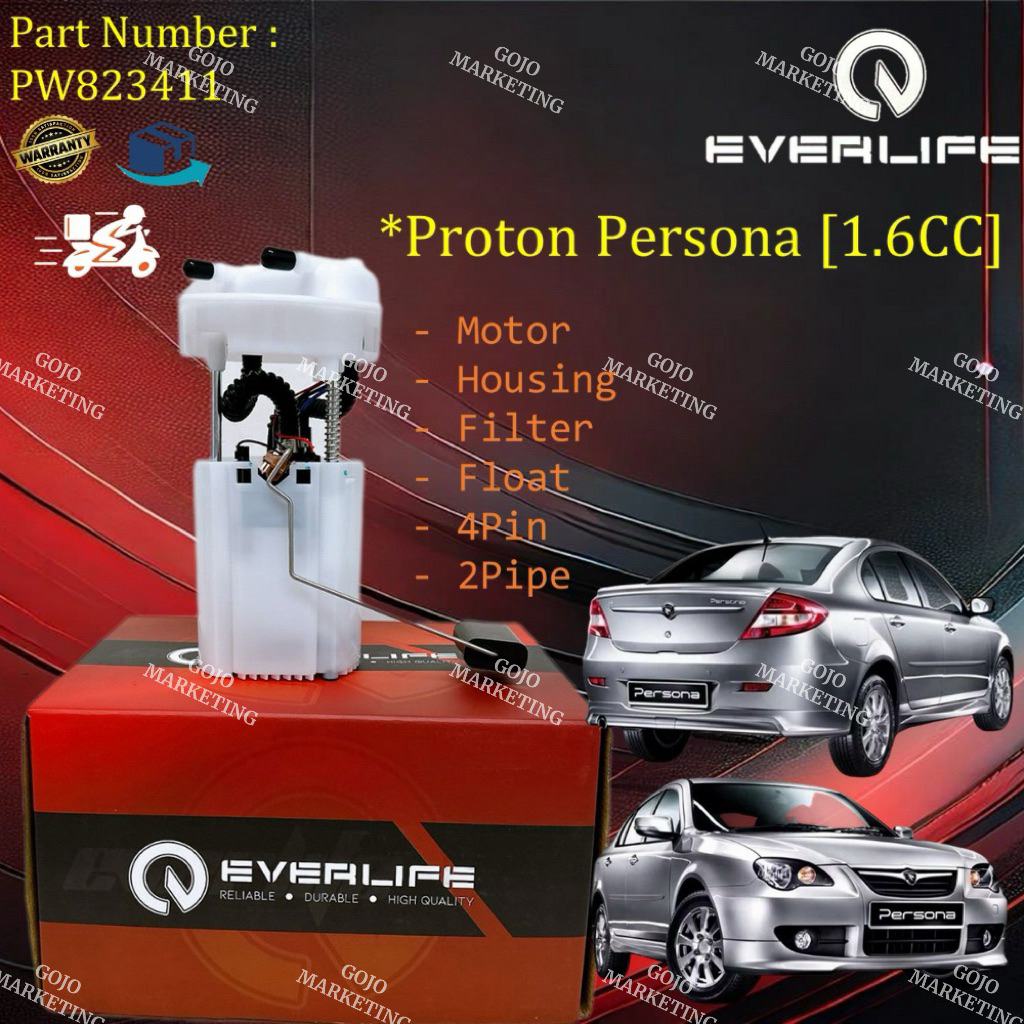 {PW823411} Fuel Pump Proton Persona 1.6CC With [Motor , Housing ...