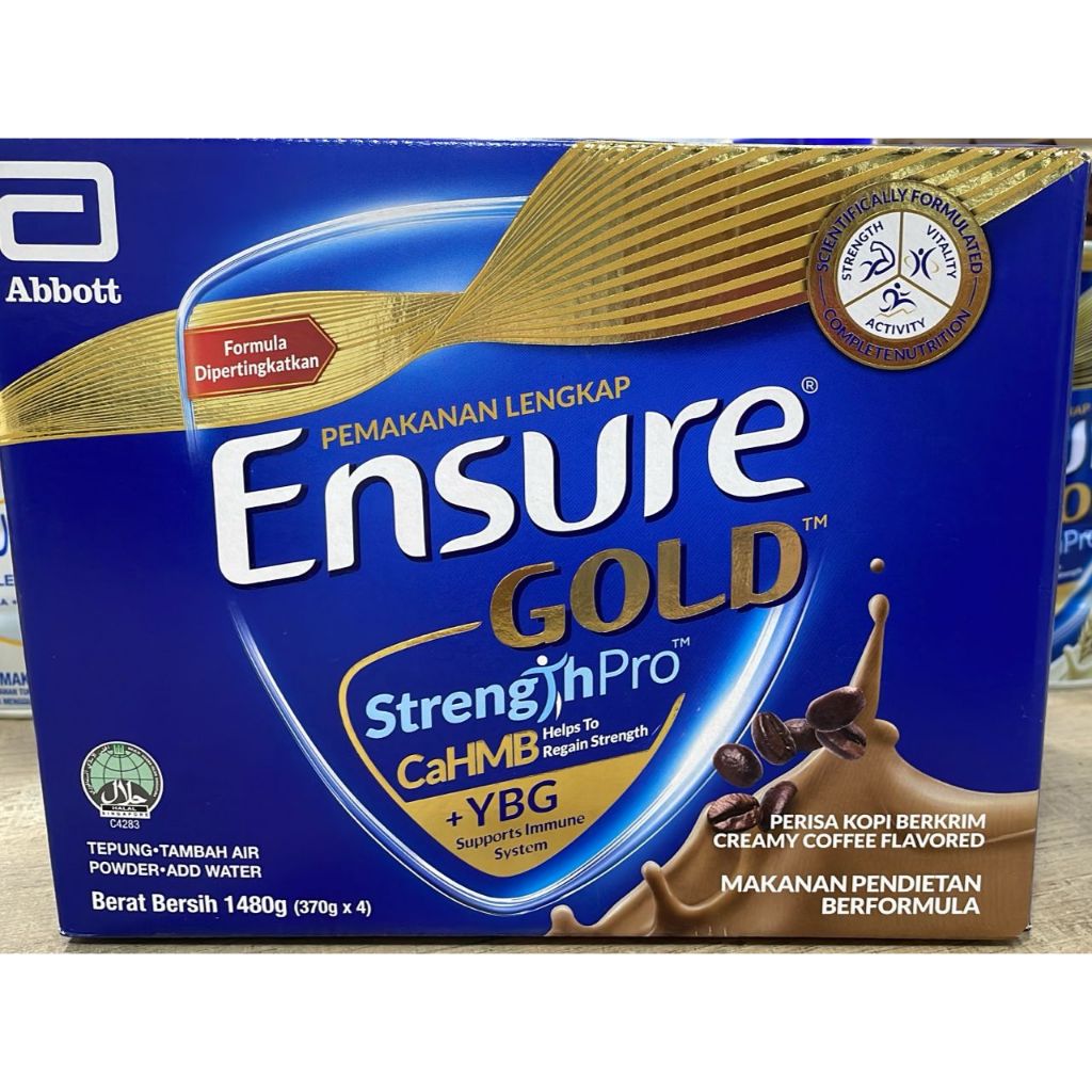ENSURE GOLD CREAMY COFFEE FLAVORED 370G | Shopee Malaysia