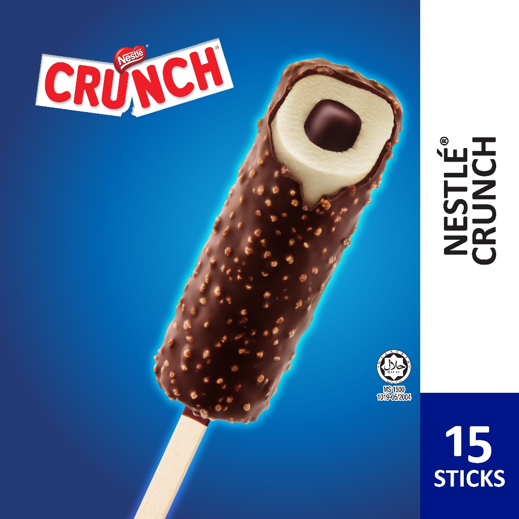 [Selected Areas] NESTLÉ CRUNCH Vanilla Frozen Stick 70ml | Shopee Malaysia