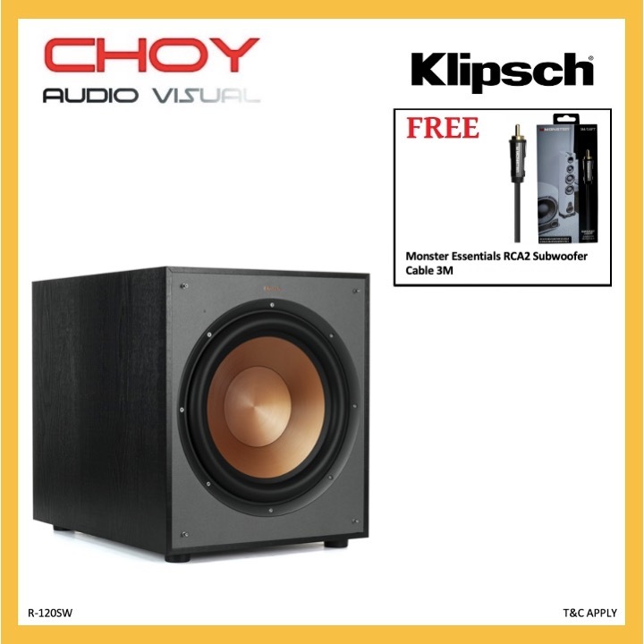 Klipsch R120SW 12" Powered Subwoofer | Shopee Malaysia