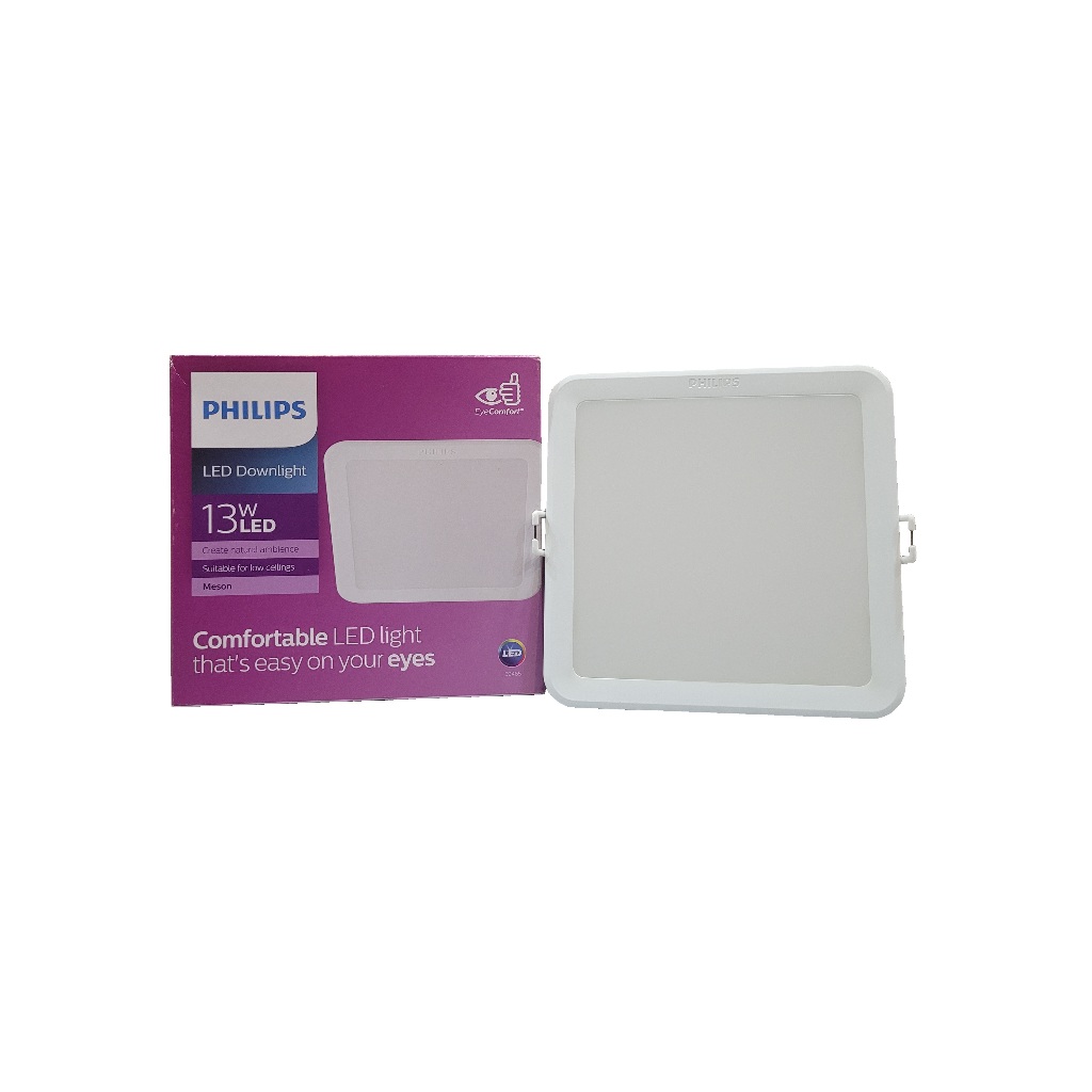 Philips Meson 4" 13W LED EyeComfort Downlight Square (4000K Coolwhite ...