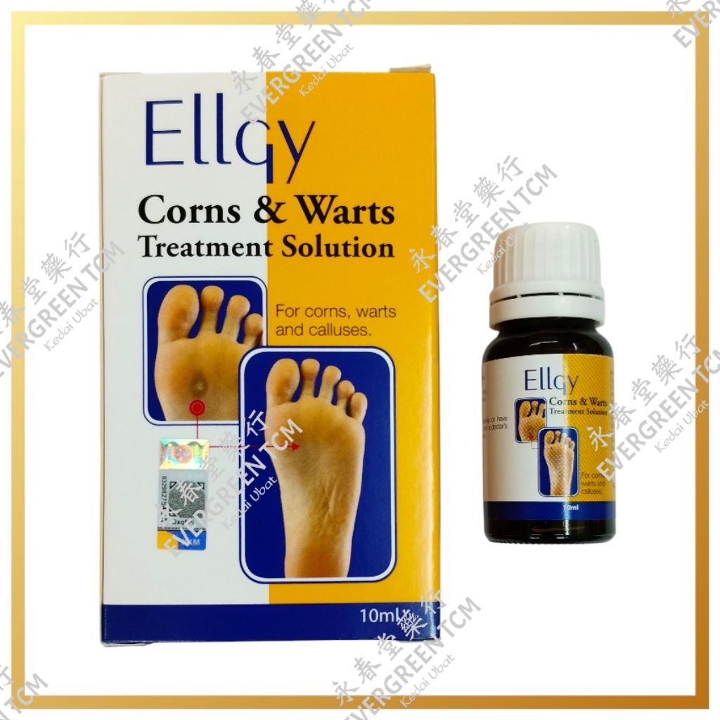 Ellgy Corns & Warts Treatment Solution 10ml | Shopee Malaysia