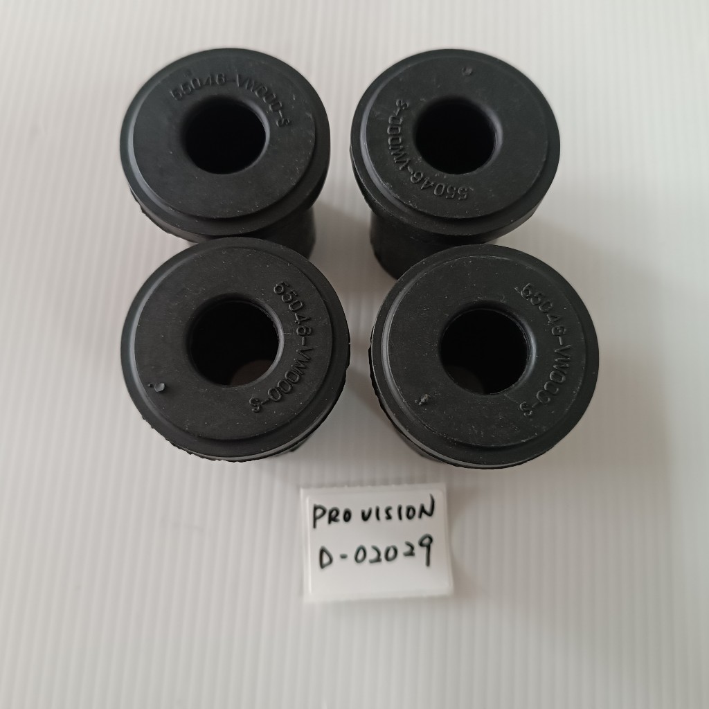 (4pcs PRO VISION D-02029/D-02030) (Long Short) Rear Spring Bush Rubber ...