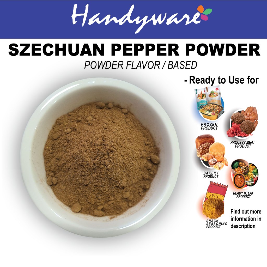 HWM126 - SZECHUAN PEPPER POWDER (SERBUK LADA SICHUAN) - 50G, 100G, 250G ...