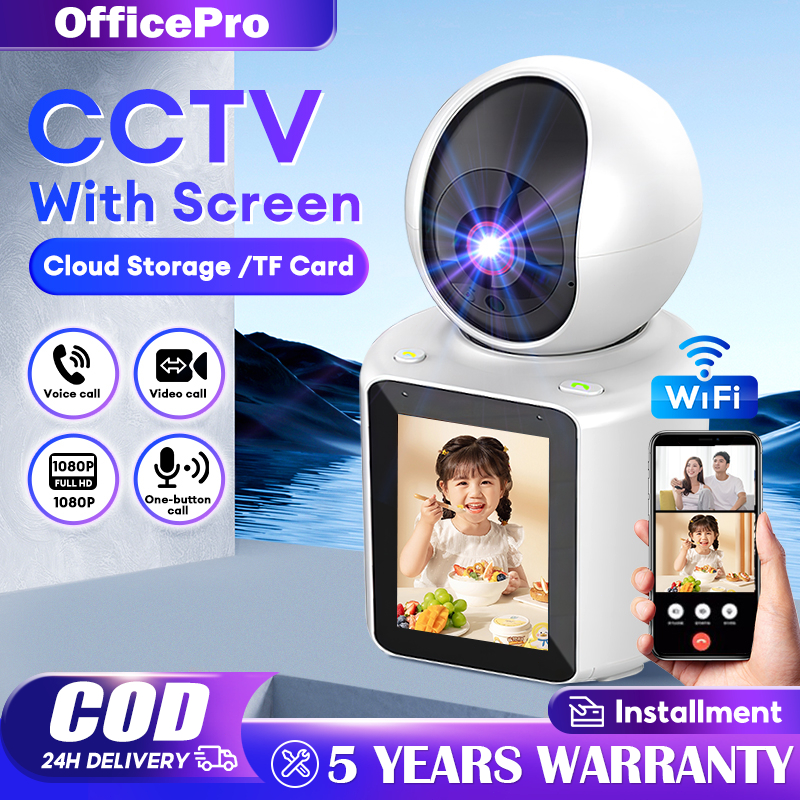 CCTV Camera Video Calling Wifi With Screen Cloud Storage Two-way Video ...