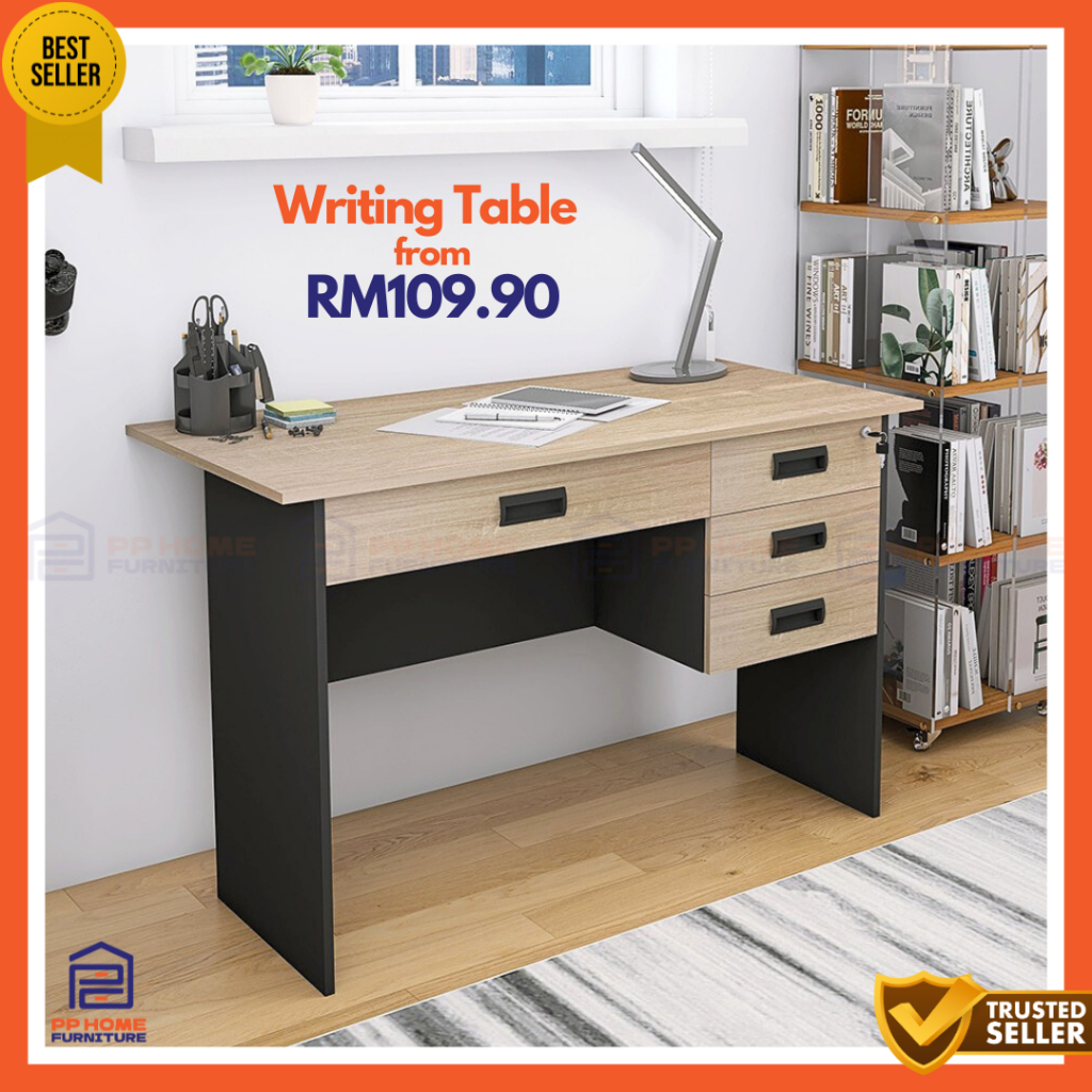 [11.11]Writing Table, Office Table, Meja Belajar, Computer table, Study ...