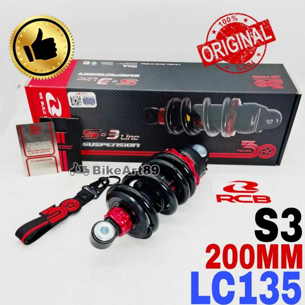 RCB 30TH Monoshock S3 LINE Yamaha LC135 200MM Limited Edition Absorber ...