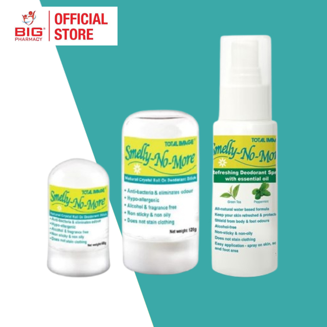 Total Image Smelly No More Deodorant Spray/roll on 60g/120g/75ml ...