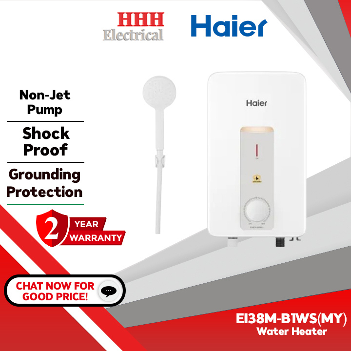 Haier Water Heater without PUMP EI38M-B1WS(MY) REPLACEMENT FOR EI36L1(B ...