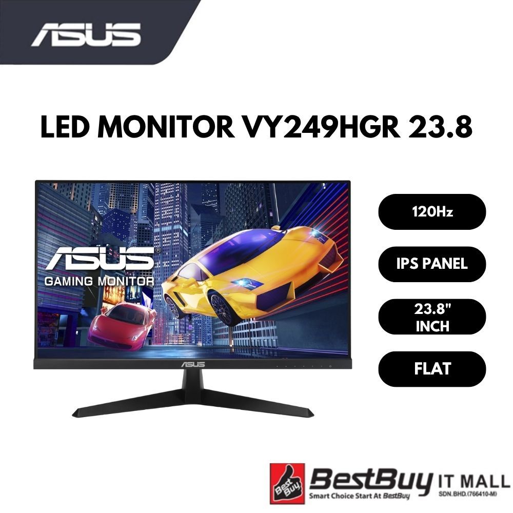 ASUS LED MONITOR VY249HGR 23.8'' FLAT MONITOR(FHD(1920x1080)/ IPS PANEL ...