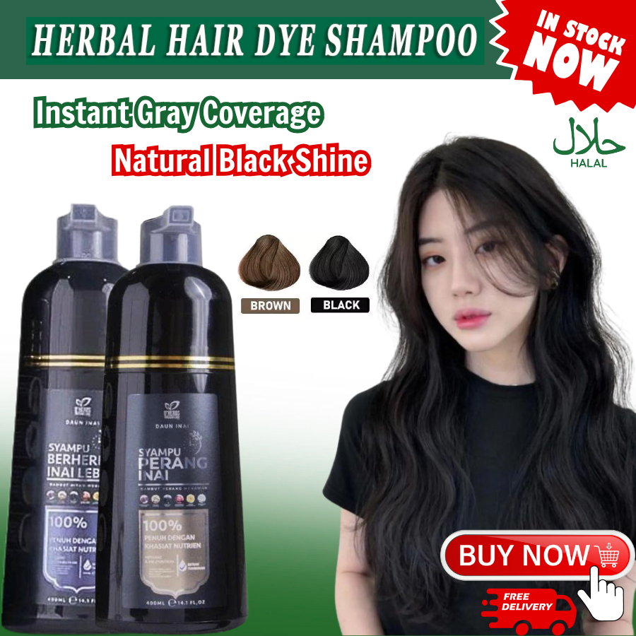 DHERBS Shampoo Inai Rambut Halal Sah Solat By Aliff Syukri Terlajak ...