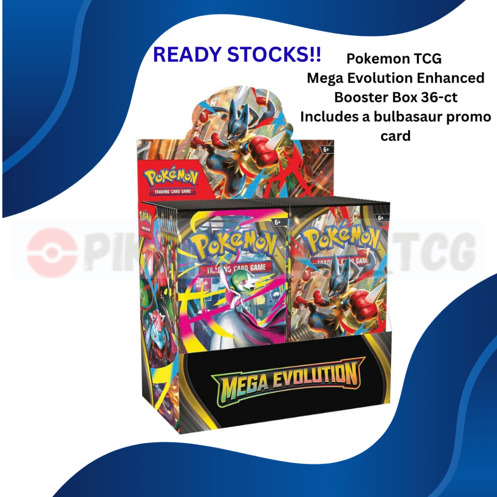 Pokemon Mega Evolution Enhanced Booster Box - READY STOCKS! | Shopee ...
