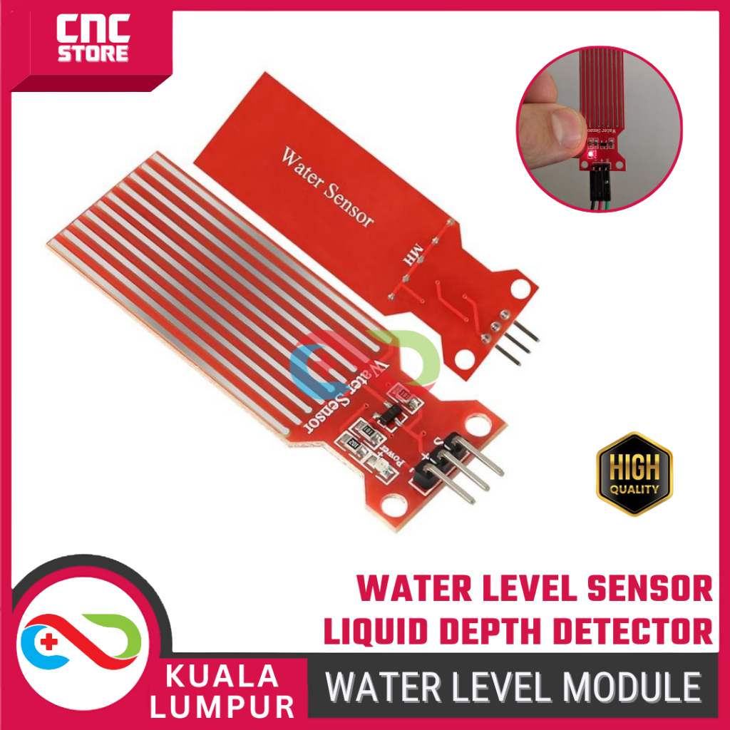 Water Liquid Level Depth Height Sensor – Water Detection Module for ...