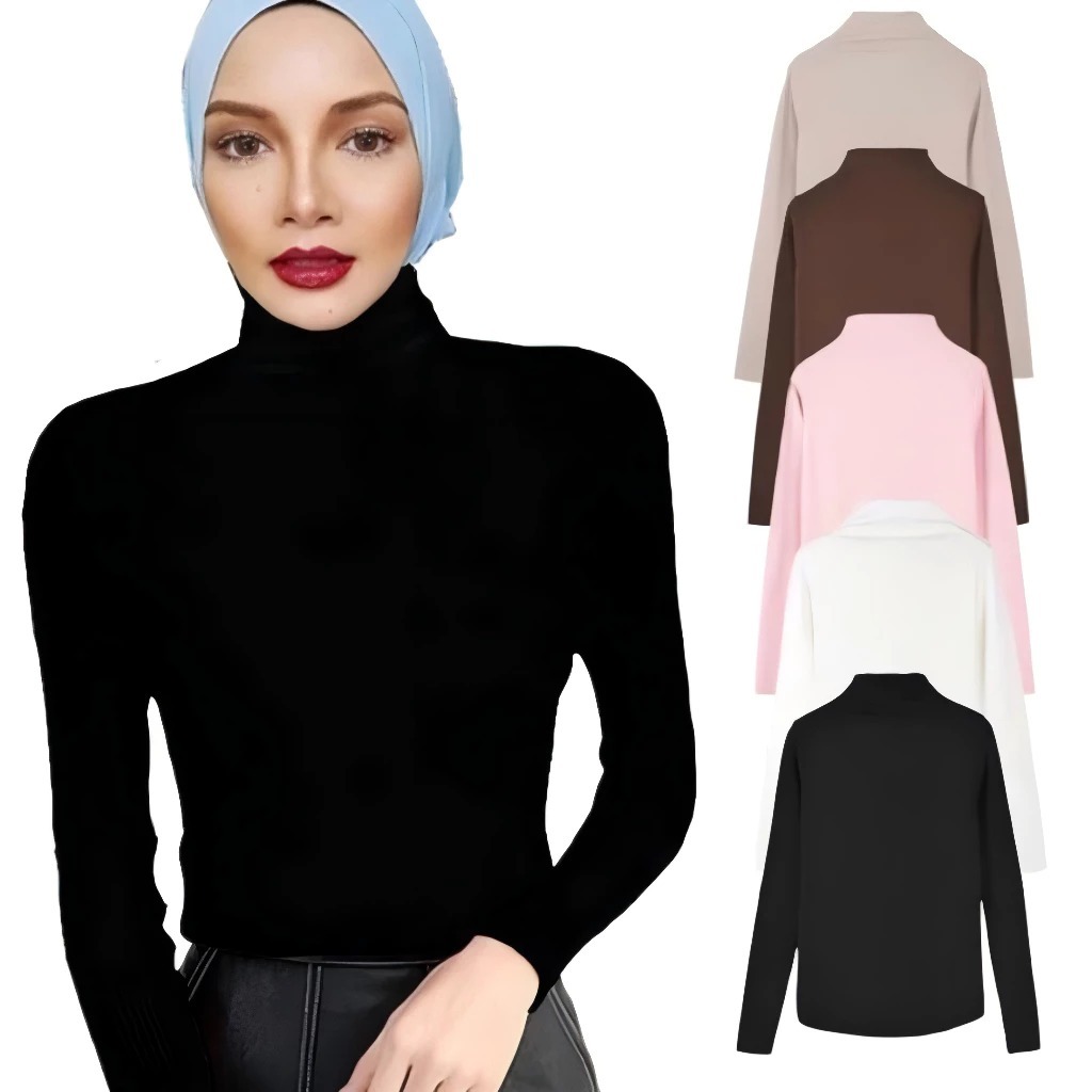 inner high neck, inner neck, inner turtle neck | Shopee Malaysia