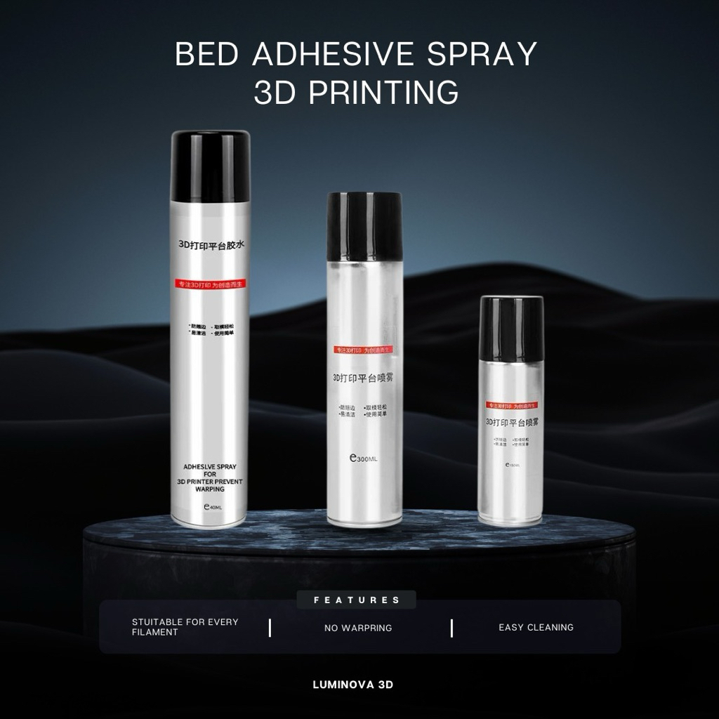 📦Ready Stock📦 3D Printing Build Plate Adhesive Spray- Prevent Warping ...