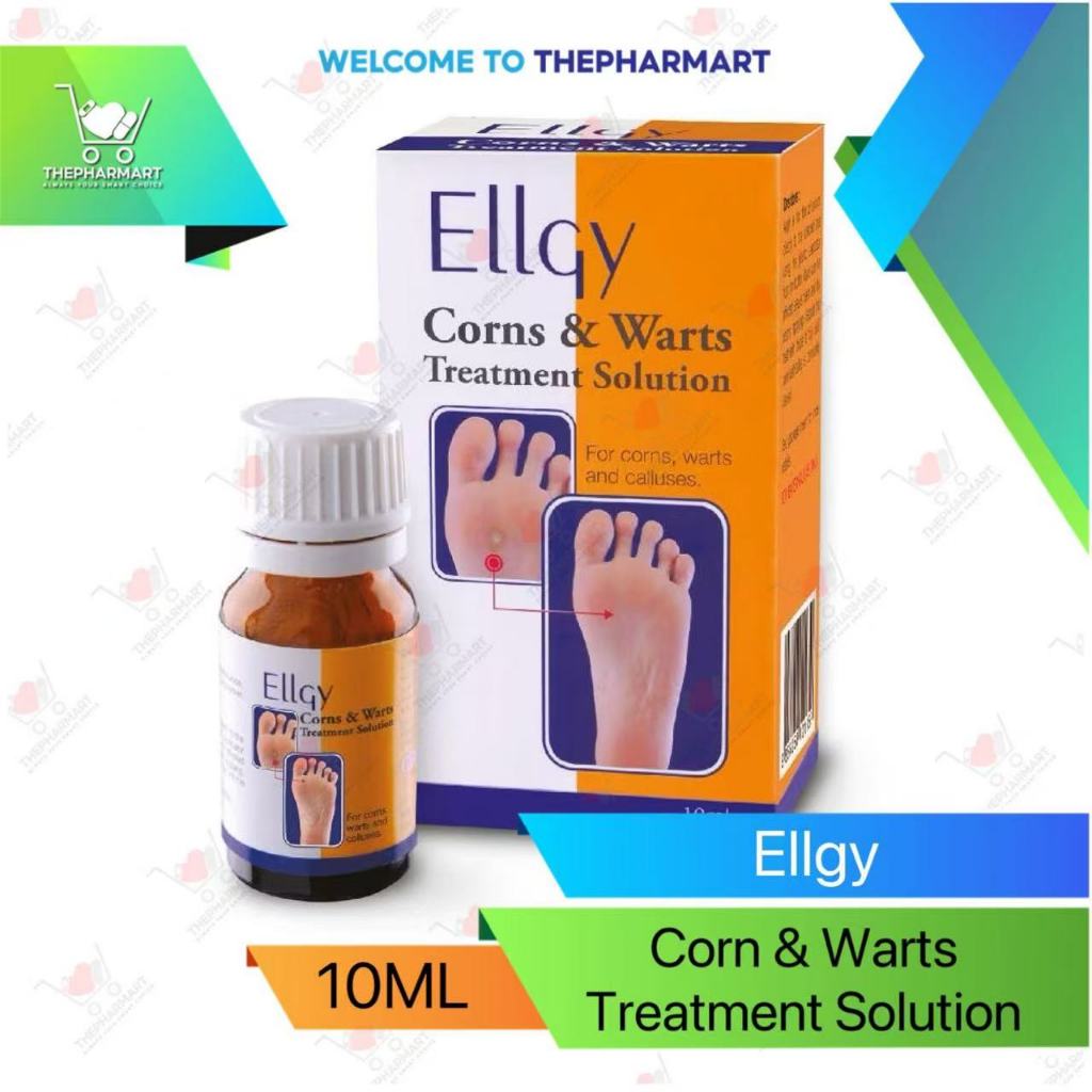 Ellgy Corns & Warts Treatment Solution (10ml) | Shopee Malaysia