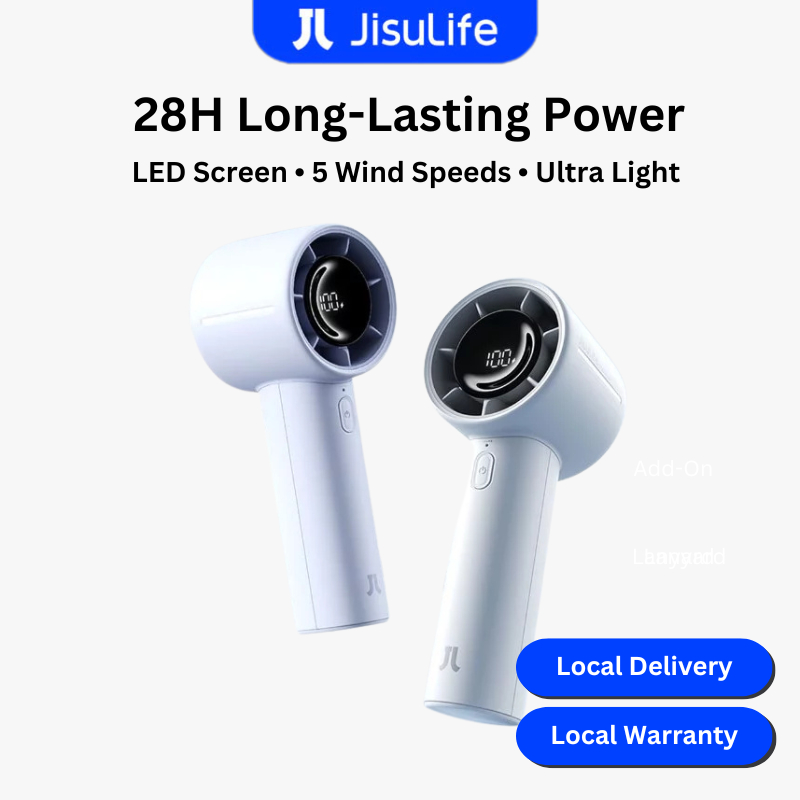 JisuLife Handheld Fan Life10S (5000mAh) | Shopee Malaysia
