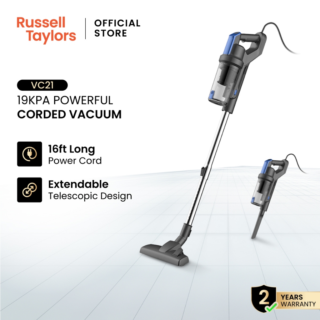 Russell Taylors Cyclone Corded Vacuum Cleaner VC21 | Shopee Malaysia