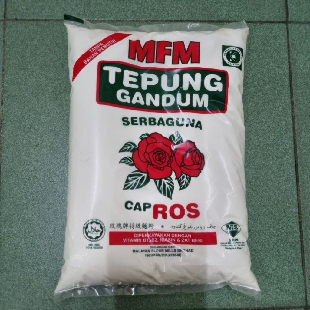 MFM TEPUNG GANDUM SERBAGUNA CAP ROS 850GM | Shopee Malaysia