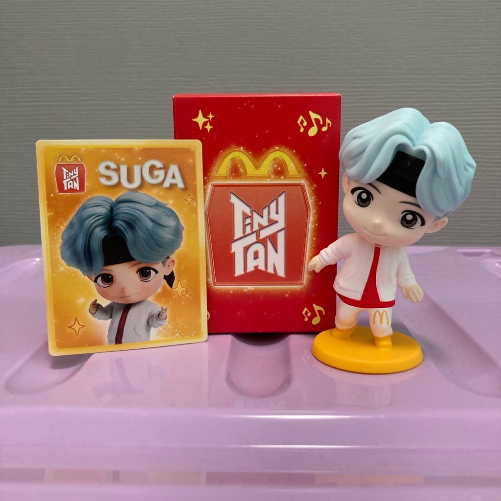 TINY TAN Suga Figurine Encore Edition HappyMeal MCD | Shopee Malaysia