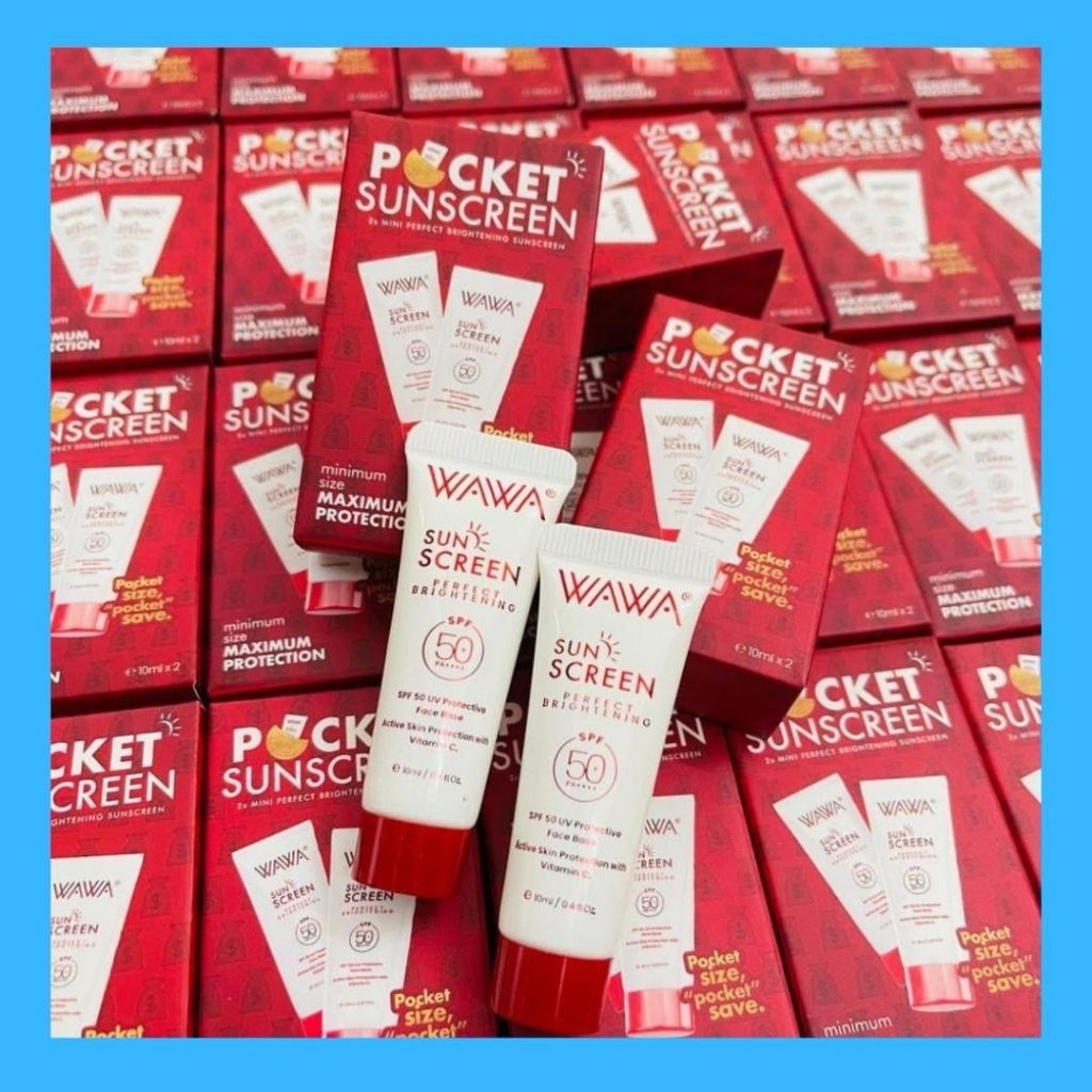 WAWA POCKET 2 SUNSCREEN 10ML | Shopee Malaysia