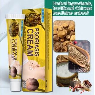South Moon Tiger Psoriasis Cream Tiger Label Paste Itching Psoriasis ...