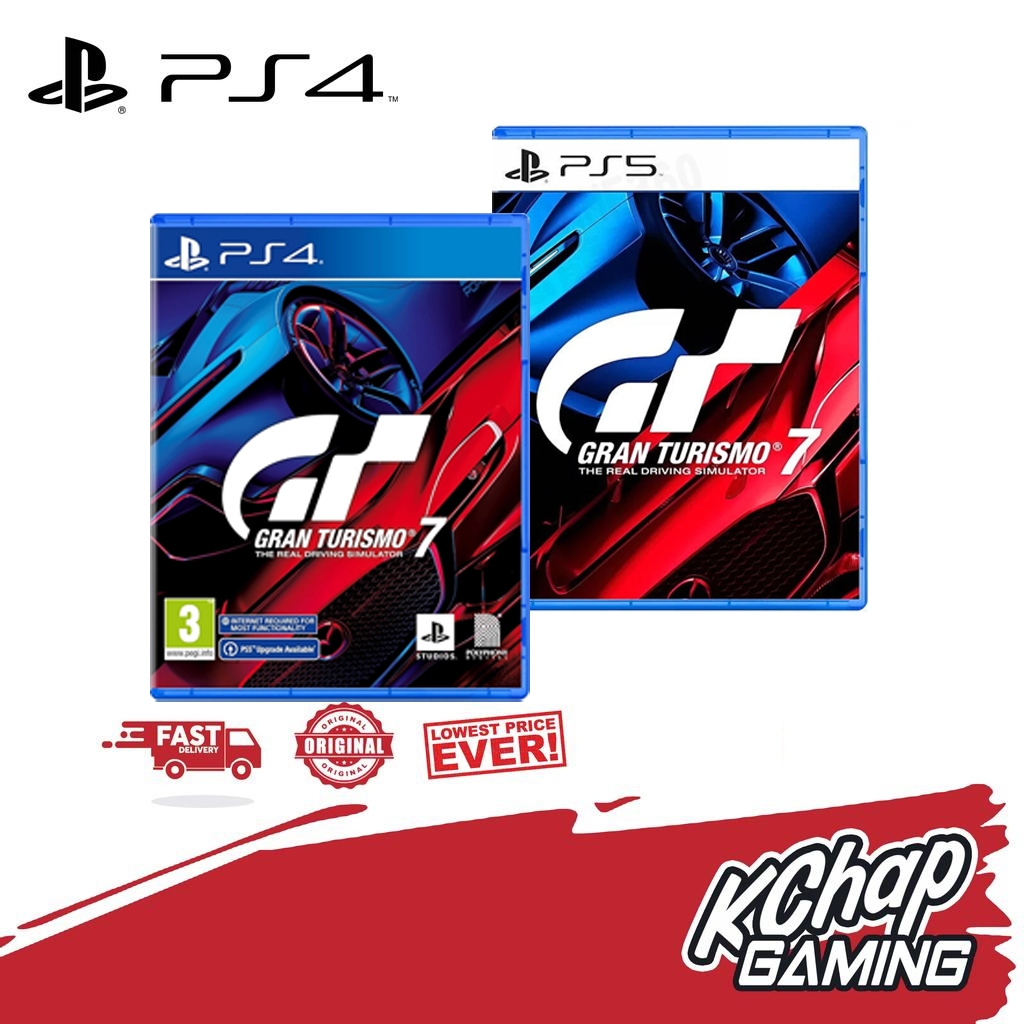 PS4/PS5 GT 7 GRAN TURISMO 7 ENG | Shopee Malaysia