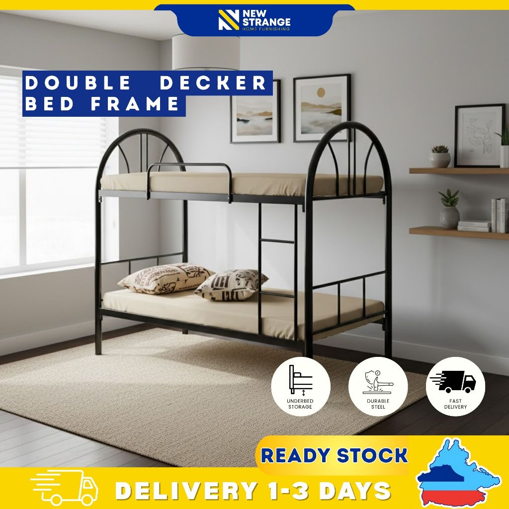 Double Decker Bed Frame | High Quality Double Decker Bed | Metal Bed ...