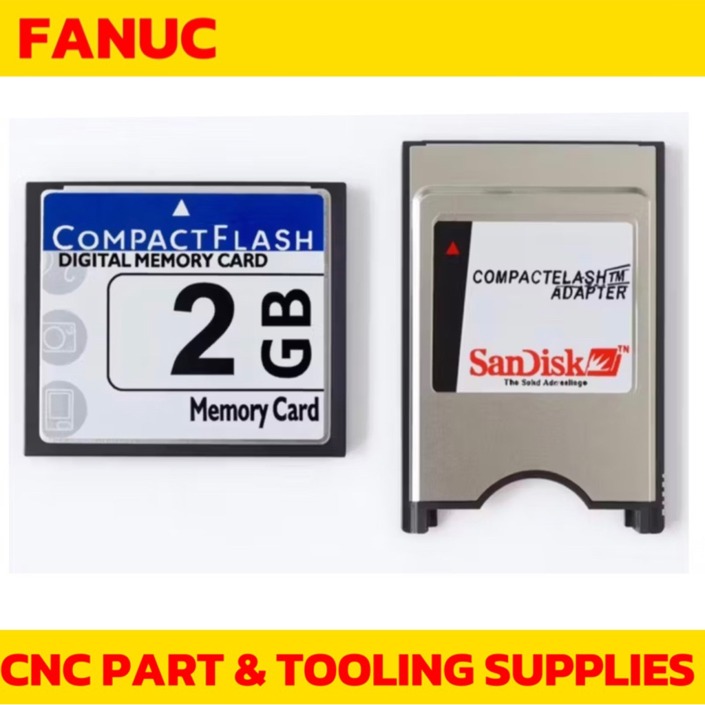FANUC CARD READER (SANDISK PCMCIA ADAPTER AND 2 GB CF CARD) | Shopee ...