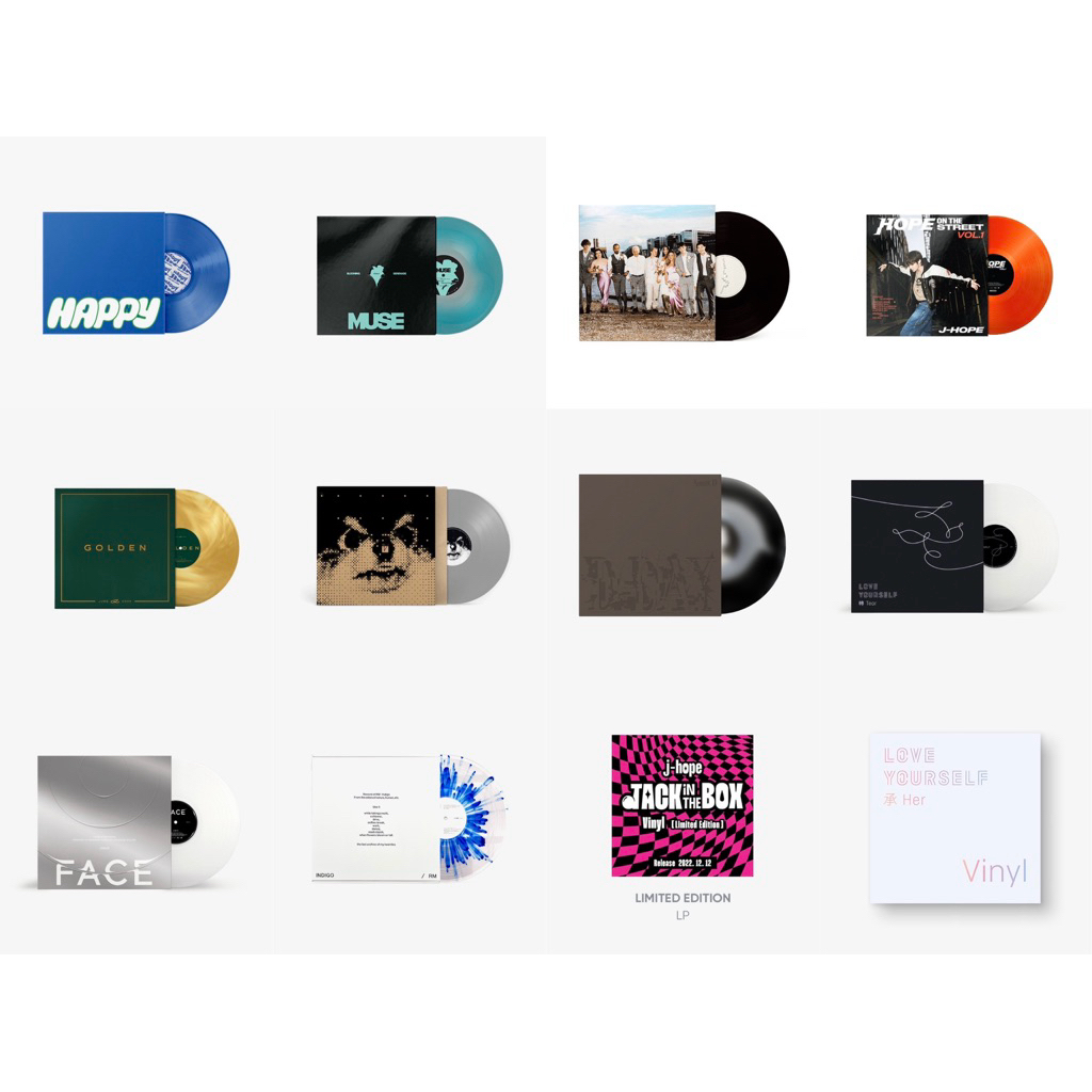 BTS - LP Vinyl album (sealed) / RM / Jin / SUGA Agust D / j-hope ...