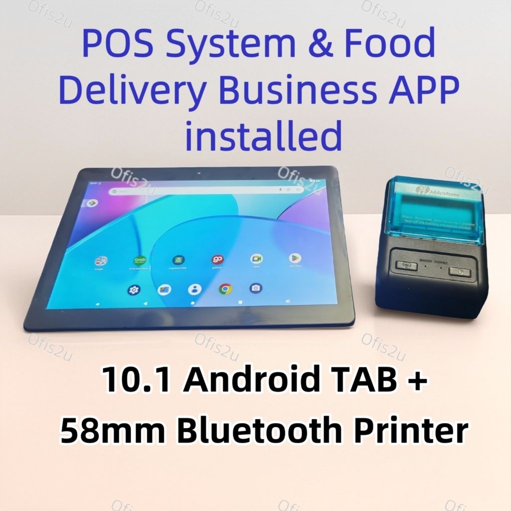 Android TAB POS System 58mm Printer for Retail,Restaurant,Shop & Food ...