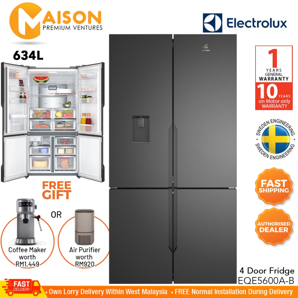 Electrolux UltimateTaste 700 Inverter French Door Refrigerator 634L ...