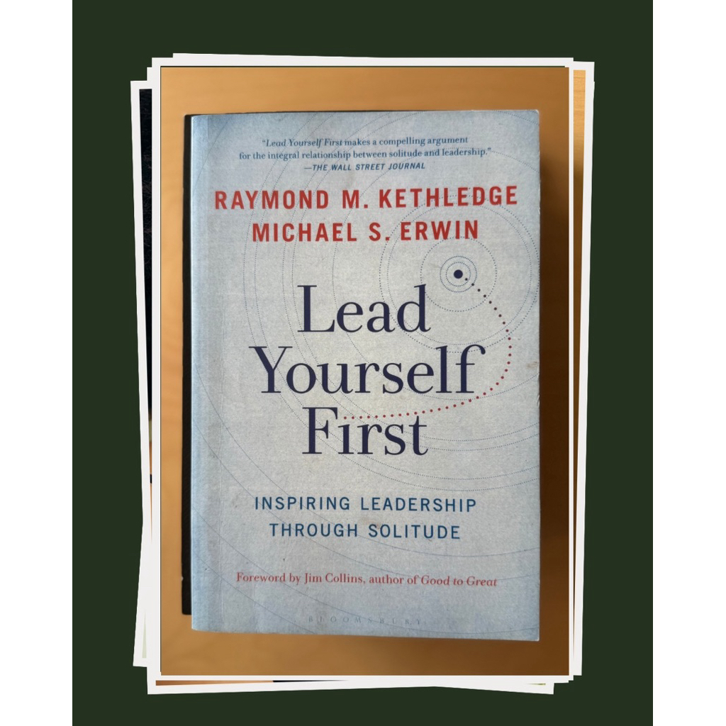 Lead Yourself First: Inspiring Leadership Through Solitude (Book/Buku ...